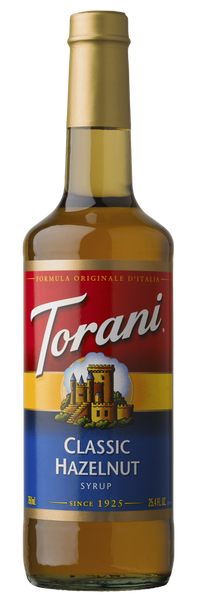 Torani Classic Hazelnut 750ml PLASTIC – Brew It Boutique